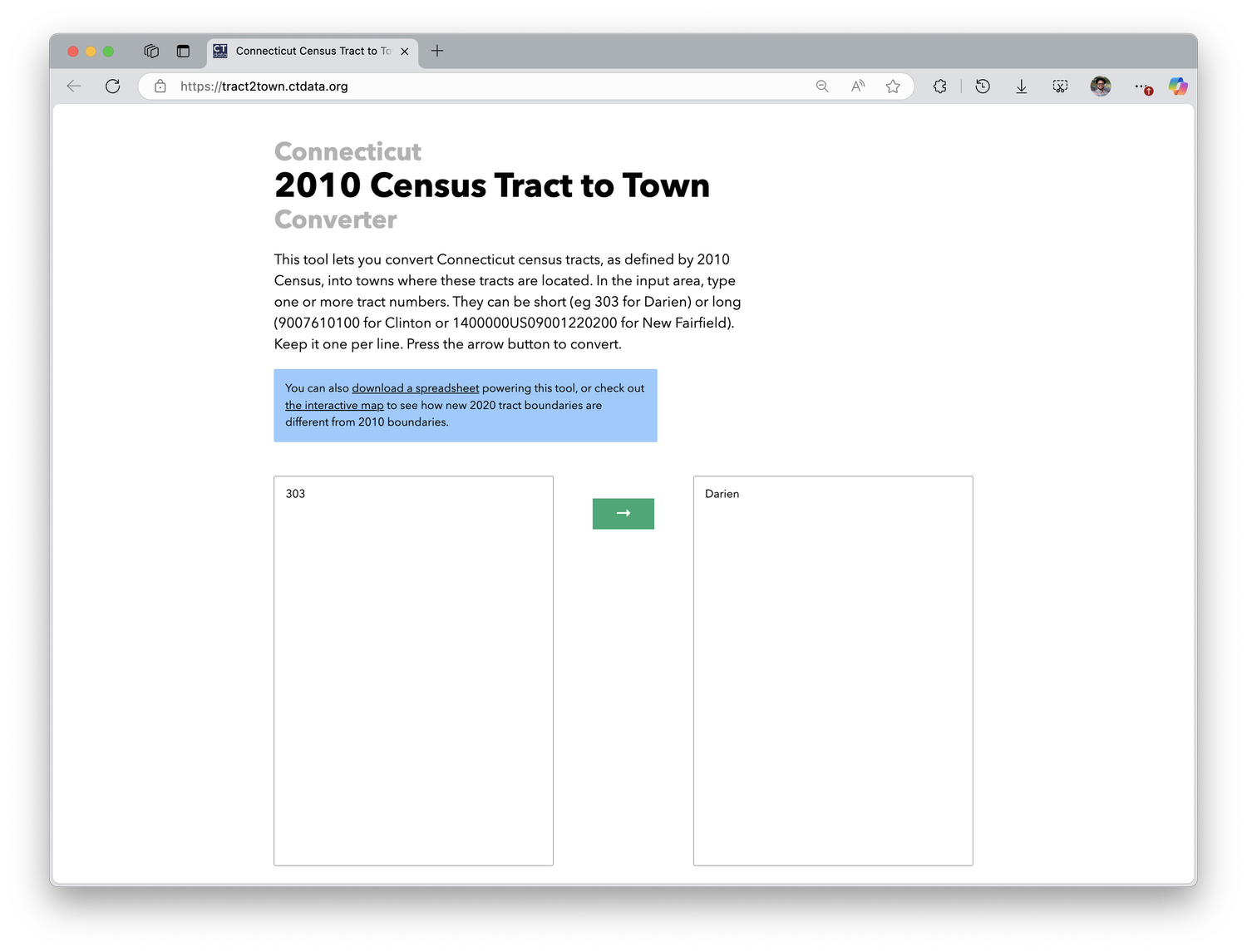 Interactive Data Projects — CTData